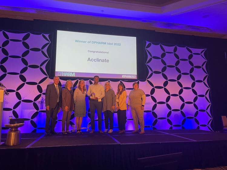 Acclinate Wins DPHARM Idol Disrupt 2022
